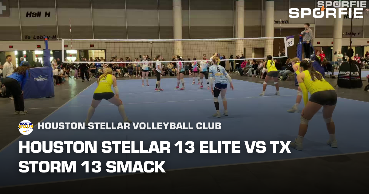 Houston Stellar 13 Elite vs TX Storm 13 Smack (Houston Stellar ...